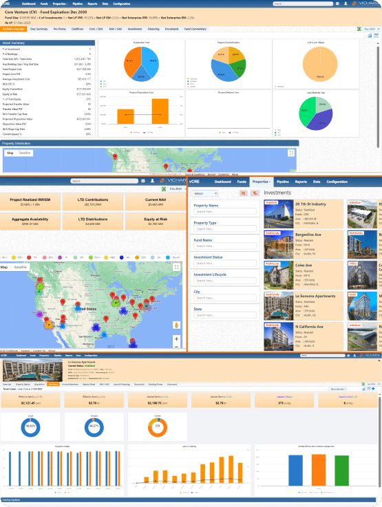 Commercial Real Estate Asset Management Software by Vichara